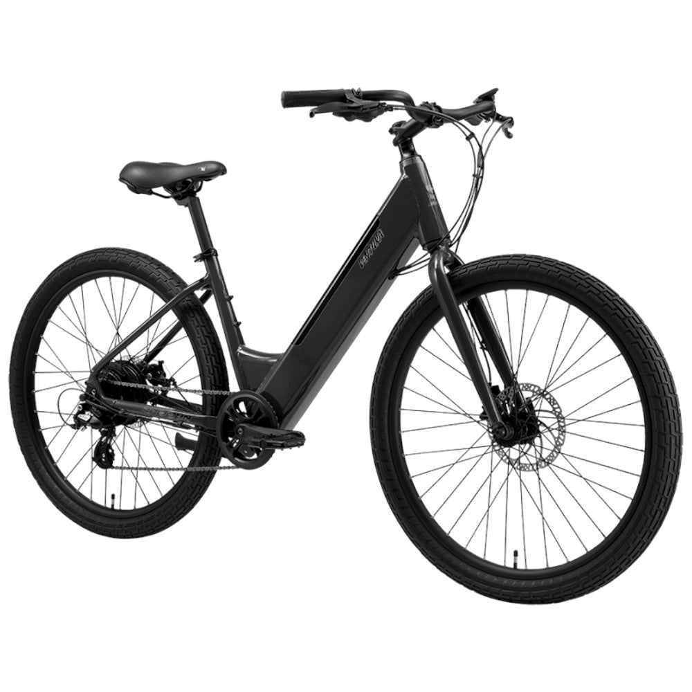 Shogun Ventura Electric Cruiser Step-Through Bike Black - Large (DEMO) – Crooze