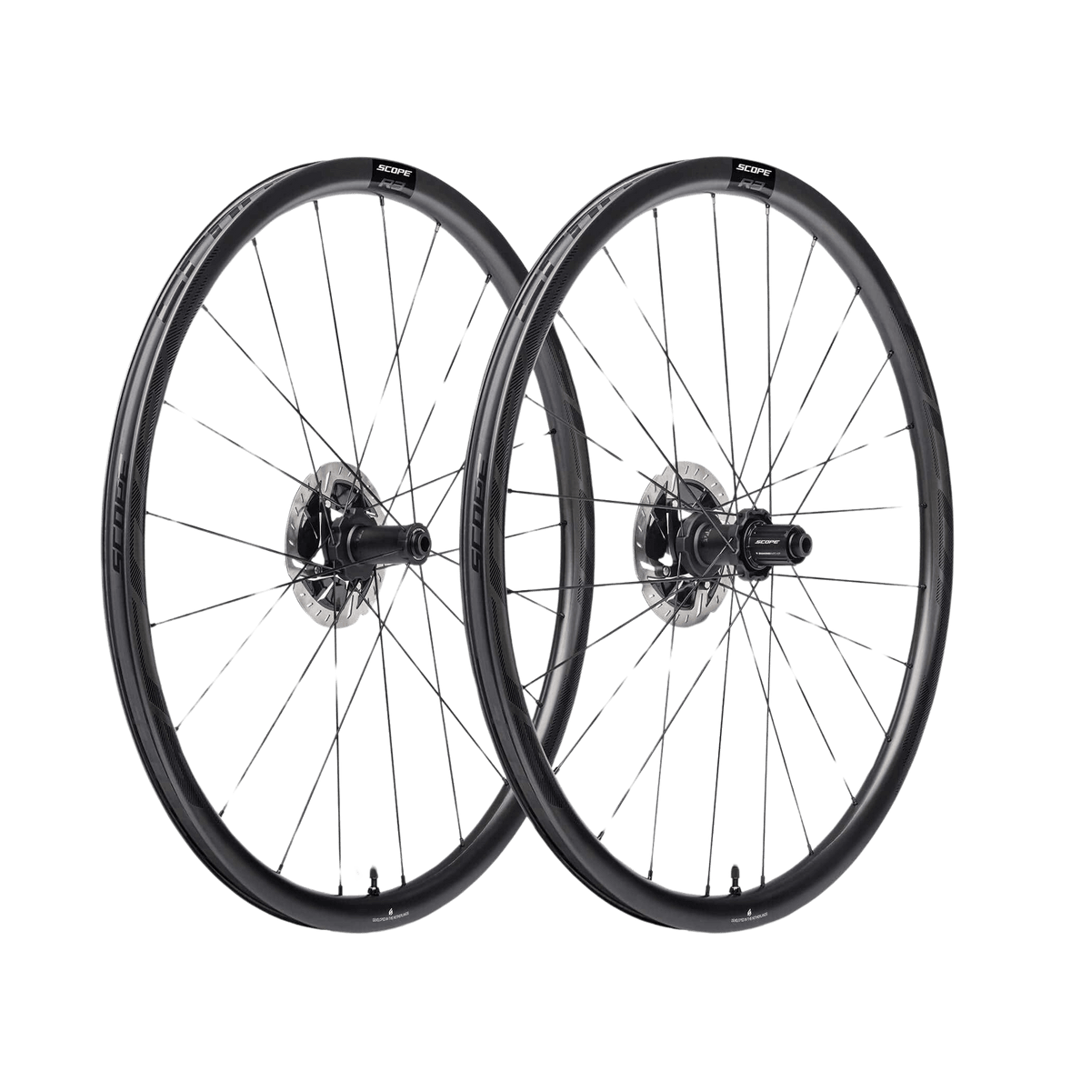 Scope R3 Disc Brake Black SRAM XDR Road Wheelset – Crooze Australia