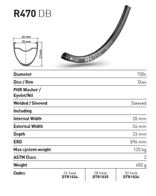 DT Swiss R470 700c 24H DiscBrake Road Rim – Crooze Australia