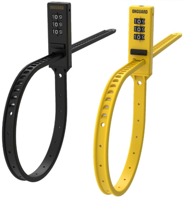 OnGuard Zip Lock Combo Lock 56cm Twin Pack – Crooze