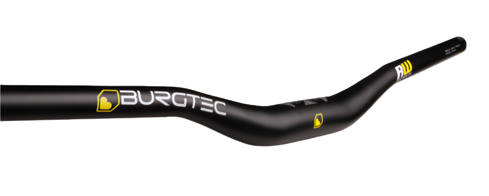 Burgtec Ride Wide Enduro Alloy 31.8mm 800mm Rise:30mm Handlebar Black ...