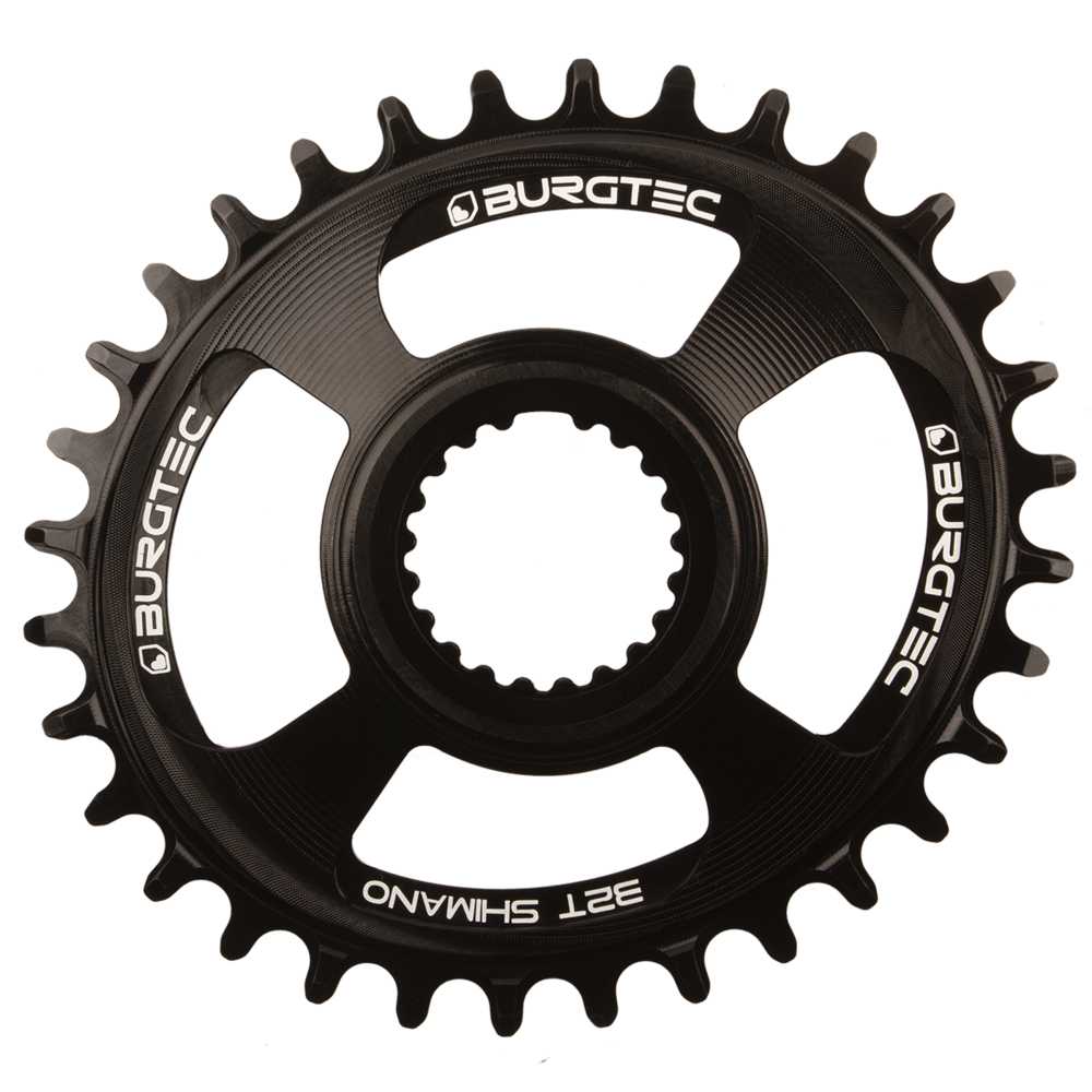 Burgtec Thick-Thin Shimano Direct Mount 12-Speed Oval Chainring – Crooze