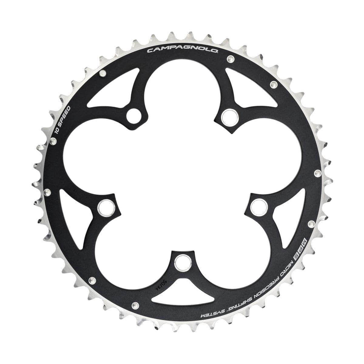 Campagnolo Centaur 10-Speed 50T Chainring Black/Silver – Crooze