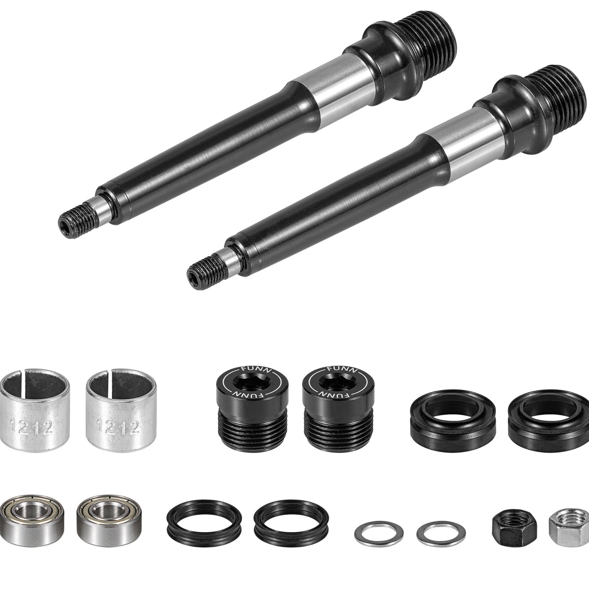 Funn Taipan S Small Junior Axle Kit with 2 Axles and Refresh Parts – Crooze