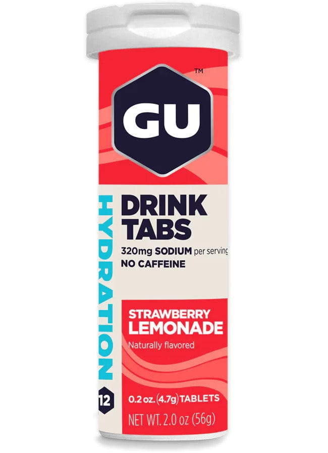 GU Hydration Drink Tabs (12-Tablets) Strawberry Lemonade – Crooze