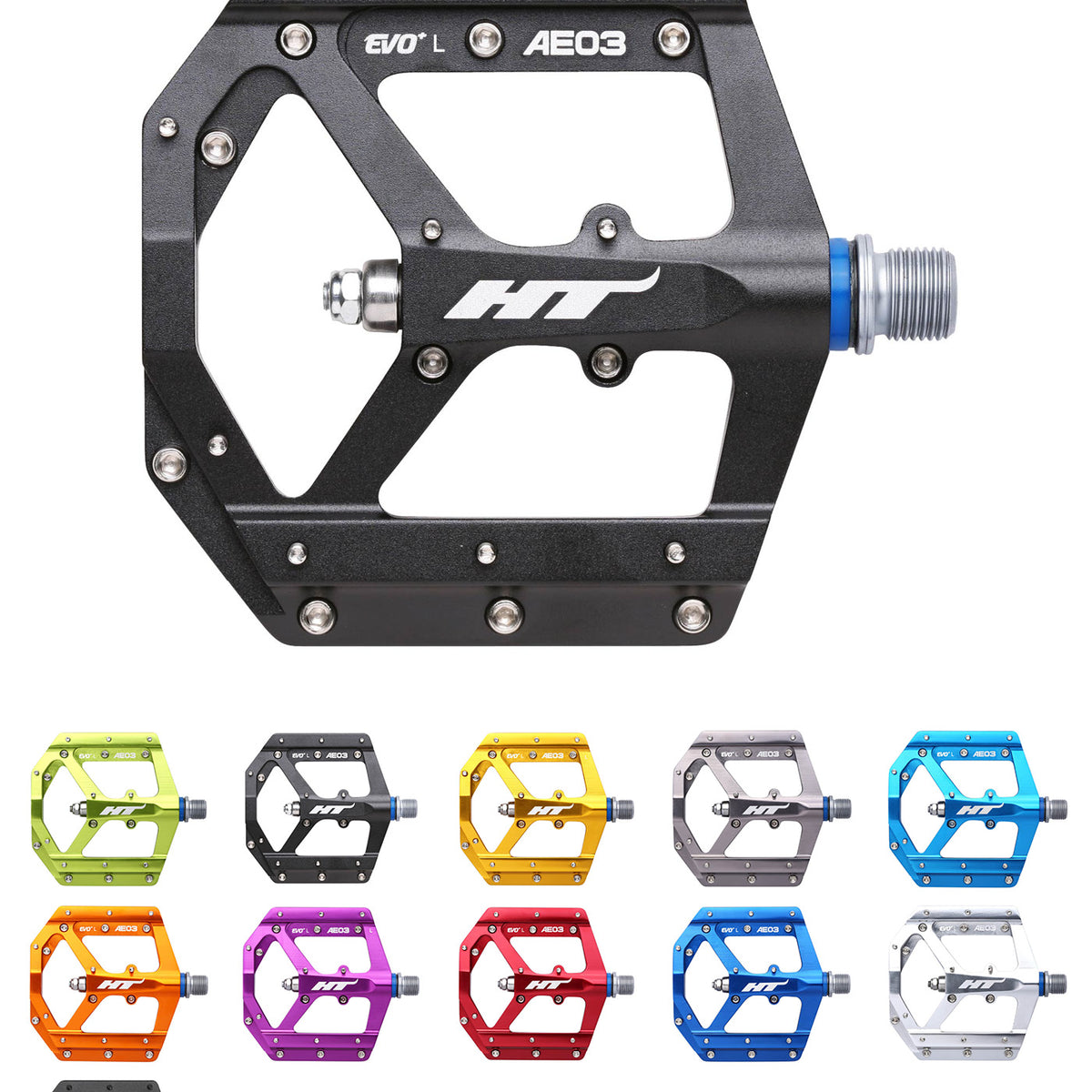 HT Components AE03 Pedals (Alloy / CNC CRMO) – Crooze