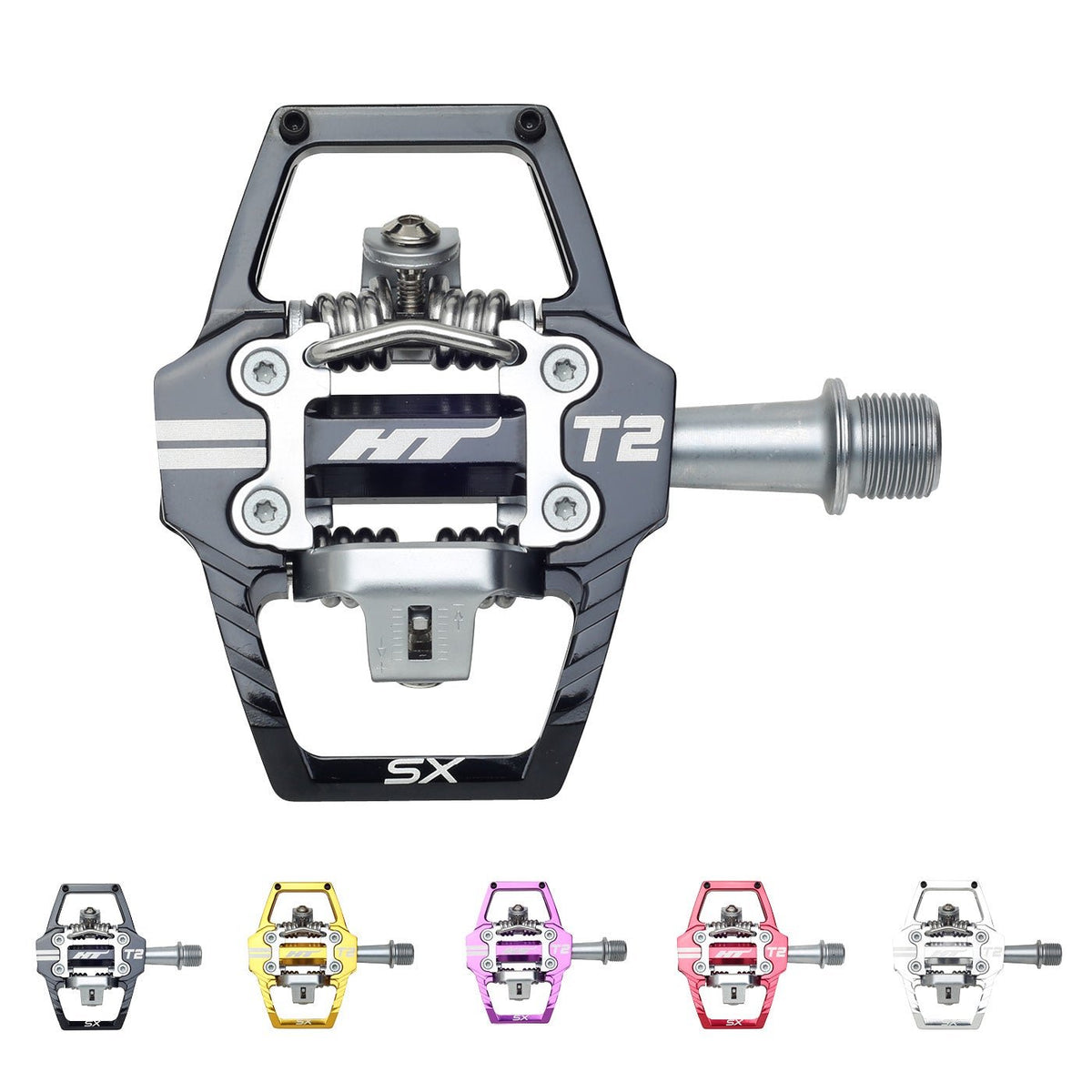 HT Components T2SX Pedals (Alloy / CNC CRMO) – Crooze