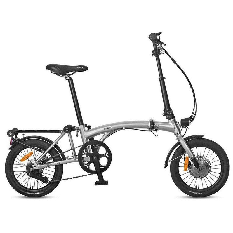 Icon E-Micro 16" Folding Hub-Drive Electric Bike | Crooze