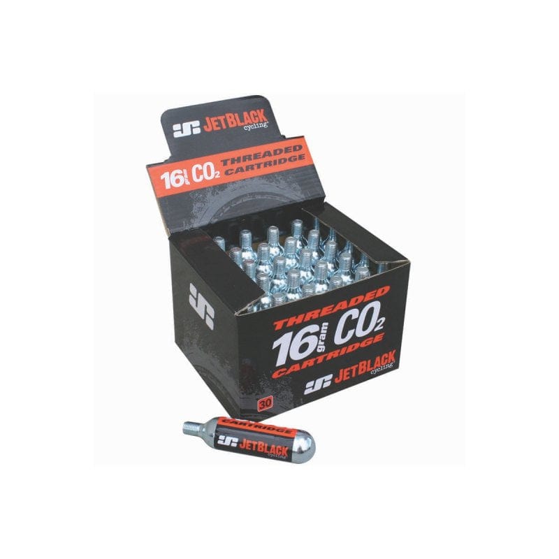 JetBlack 16 Gram Threaded CO2 Cartridges | Crooze