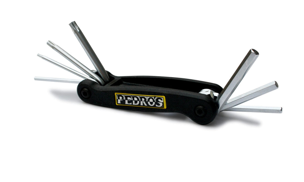 Pedros Folding Hex/Torx Multi-Tool 7-Function Wrench Set – Crooze Australia