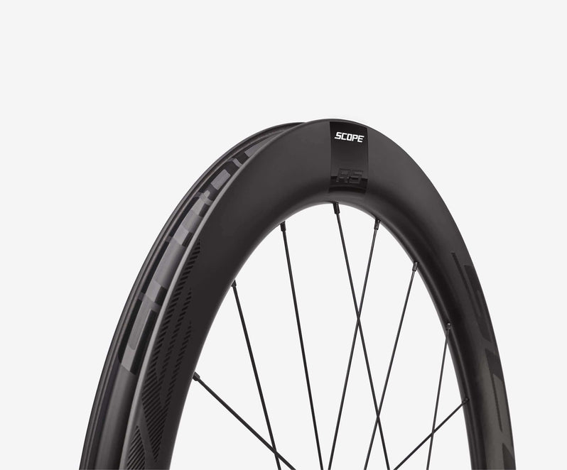 Scope R5 Disc Brake Black SRAM XDR Road Wheelset | Crooze