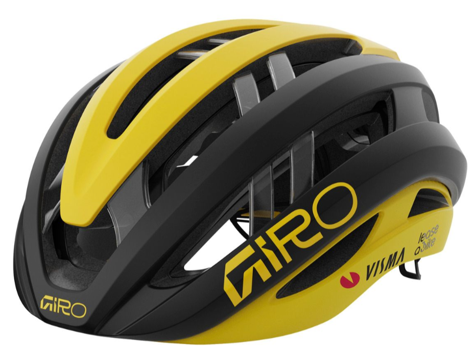 Giro Road Aries Spherical Helmet - Black/Yellow – Crooze