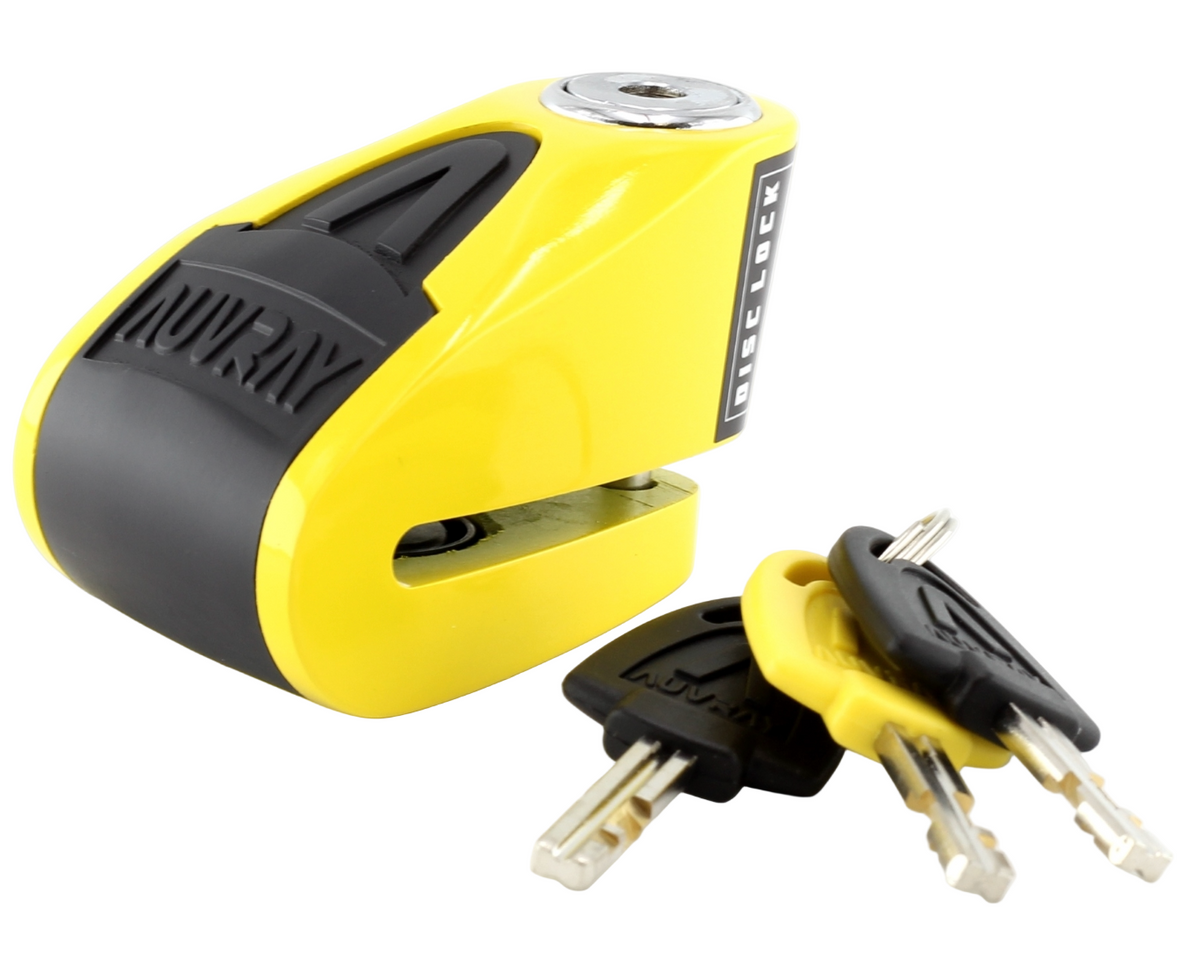 Auvray B-LOCK-06 Disc Alarm Yellow/Black – Crooze