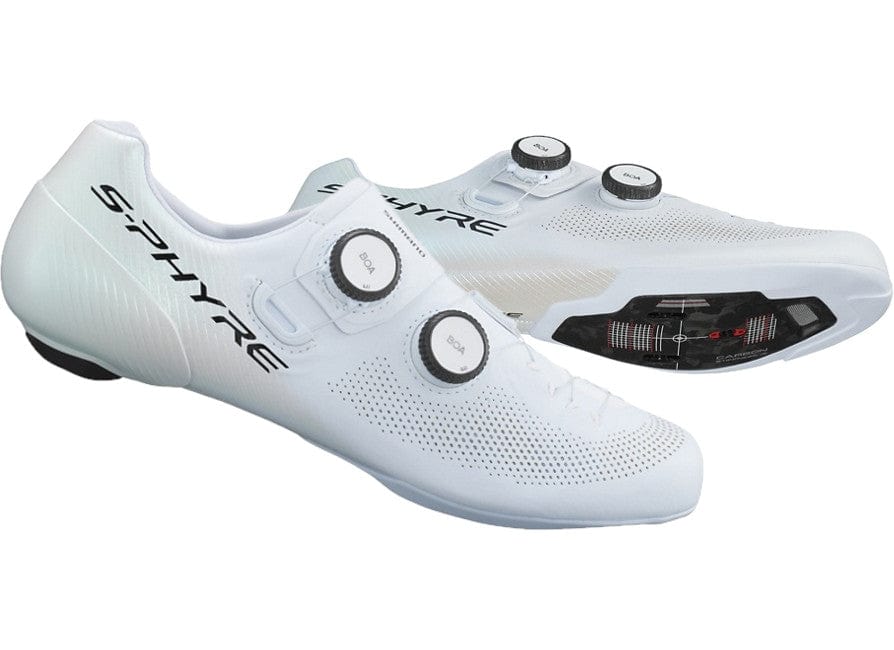 Shimano RC903 S-Phyre Road Cycling Shoes White Size 42.5 – Crooze