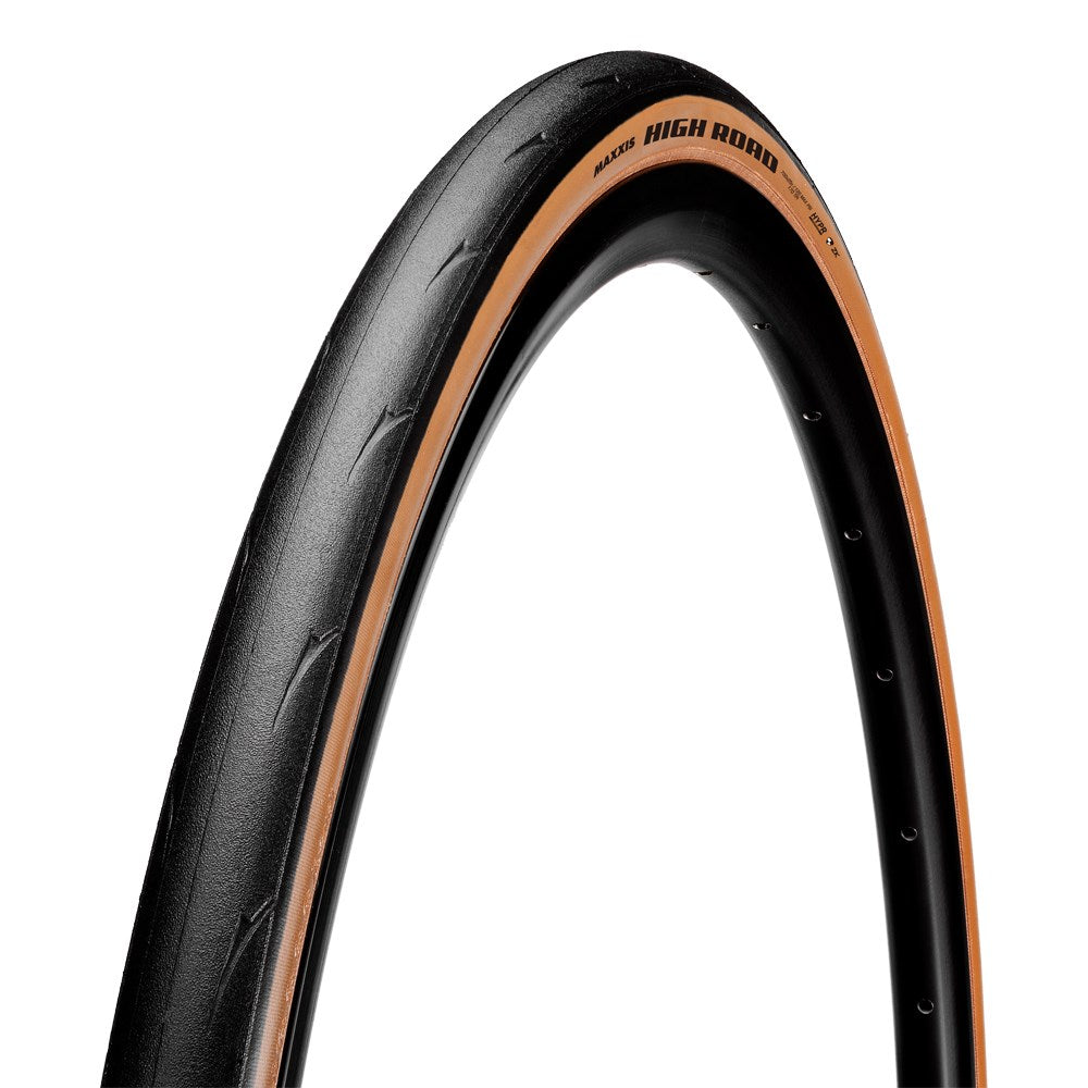 Maxxis HIGH ROAD 700 X 25C HYPR ZK ONE70 TANWALL FOLD 170TPI – Crooze