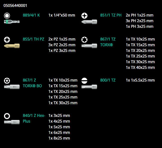 Wera Bit-Check Universal 30-Piece Set | Crooze