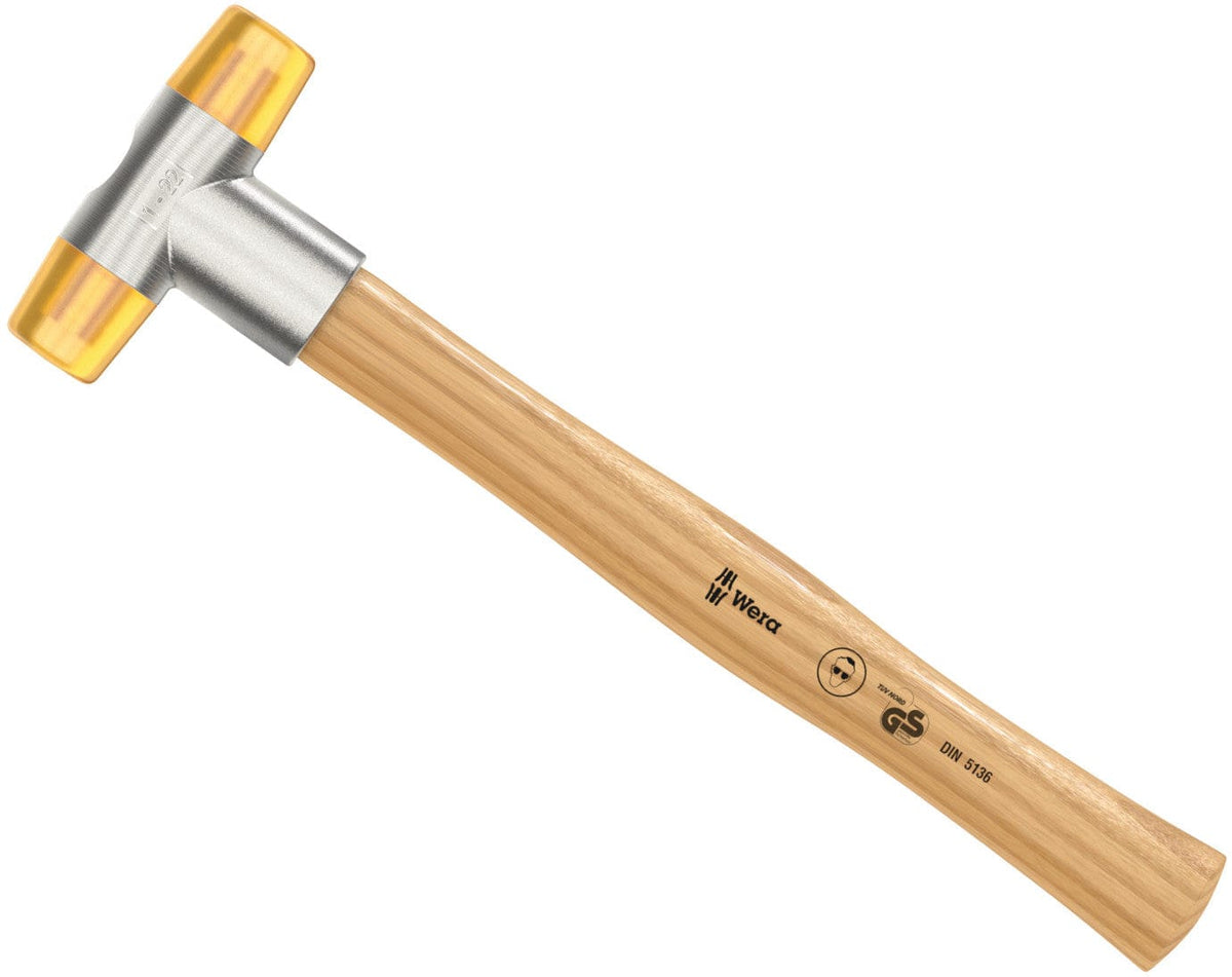 Wera Soft-Faced No. 1 Hammer w/Cellidor Head 23mm Diameter – Crooze