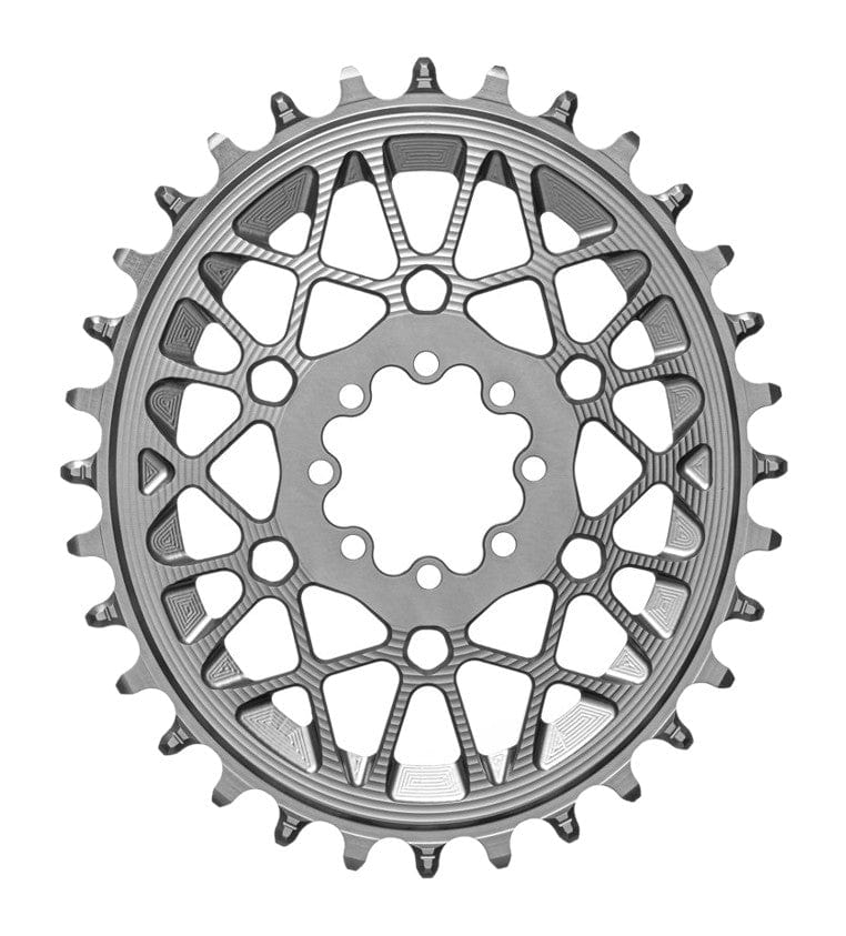 absoluteBLACK Oval SRAM T-Type Direct Mount 1x 28T Chainring Titanium ...