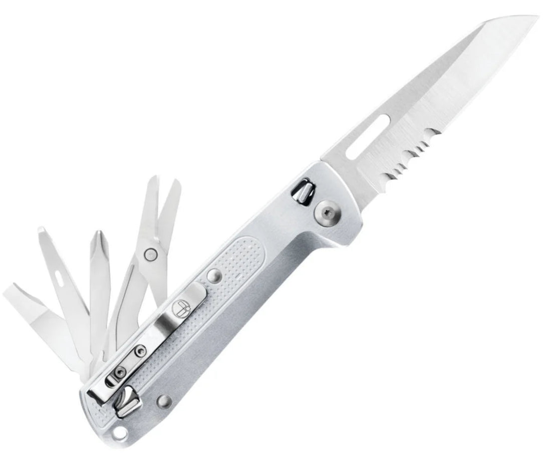 Leatherman Free K4X Silver Multi-Tool Pocket Knife – Crooze