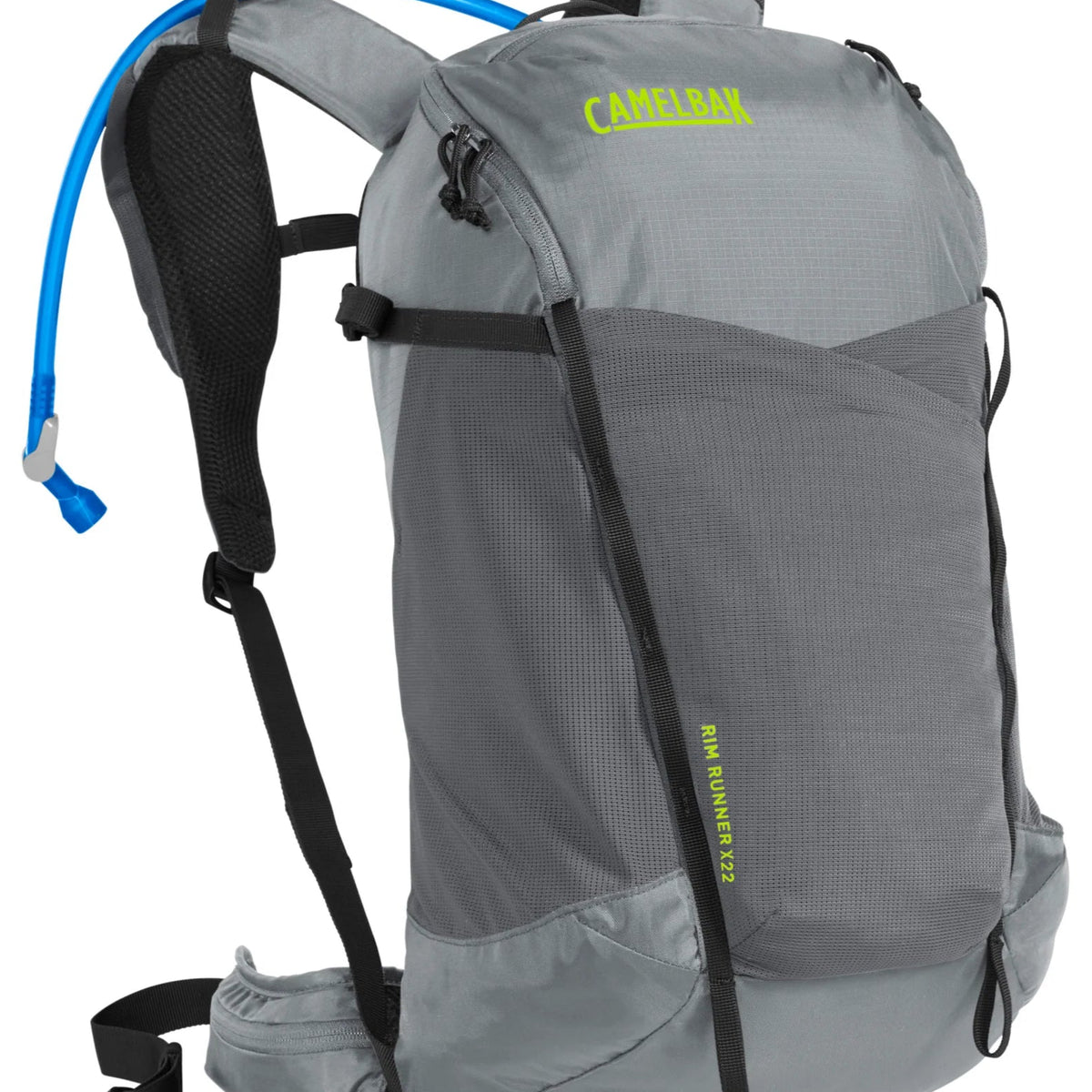 Camelbak Rim Runner X22 2L Hydration Pack Grey Flannel/Lime Punch – Crooze