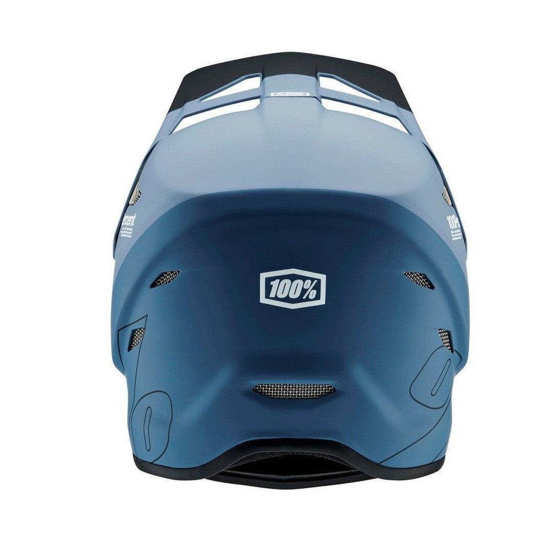 100 Percent Status Helmet - Drop/Steel Blue | Crooze
