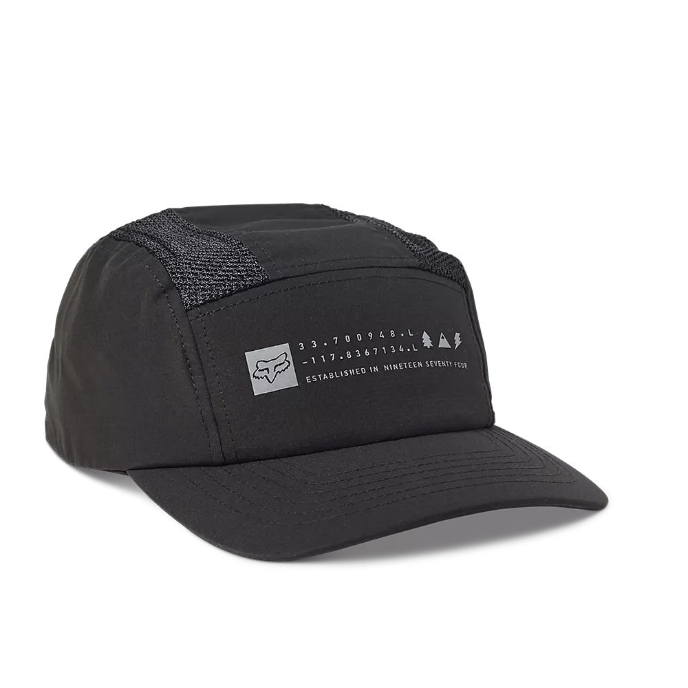 FOX Know No Bounds 5 Panel Hat - Black – Crooze Australia