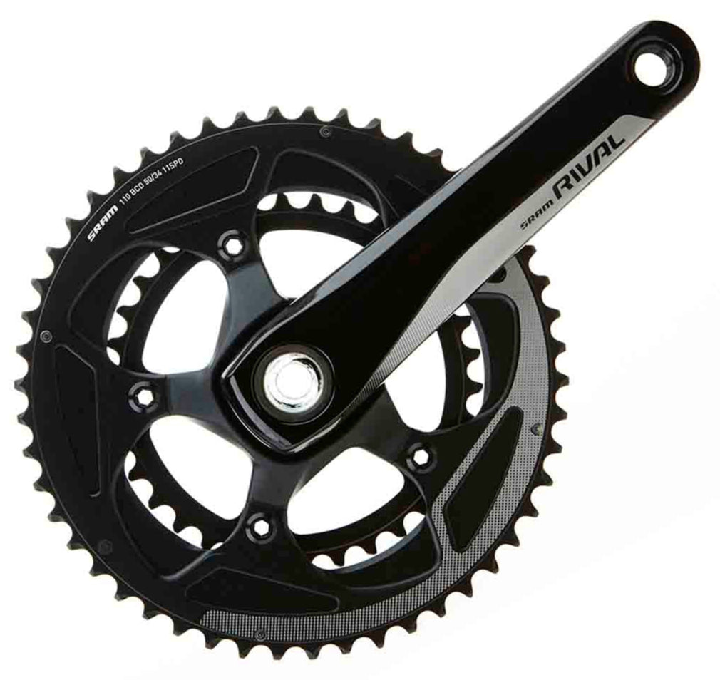 SRAM Rival 22 Chainset BB30 110 BCD 52/36 Yaw Tooth No BB – Crooze ...
